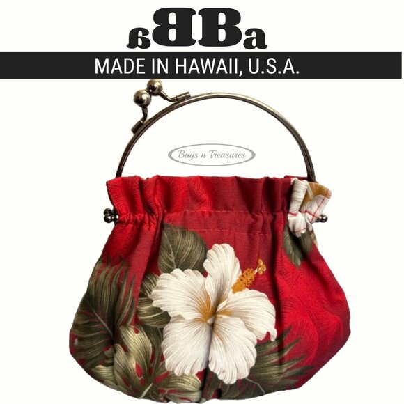 aBBa | Bags | Vintage Abba Hibiscus Print Bag Euc | Poshmark